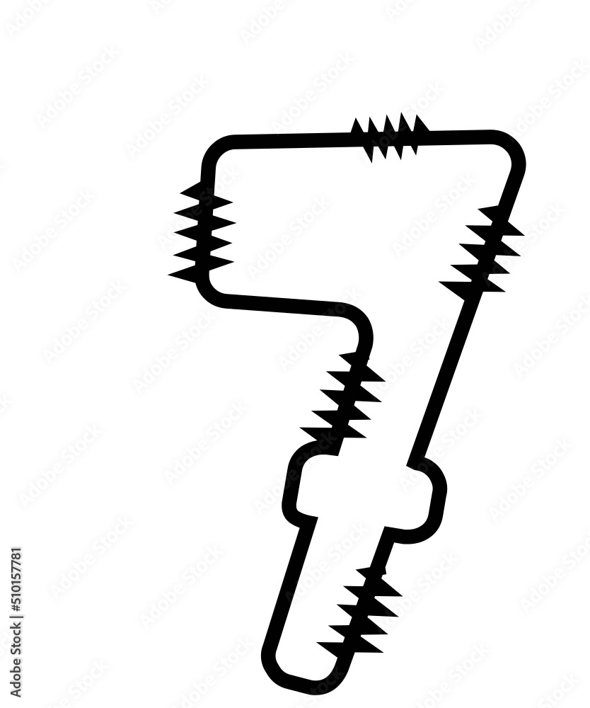 Doodle Letters Alphabet svg, Hand Drawn Alphabet, Doodle Letters ...