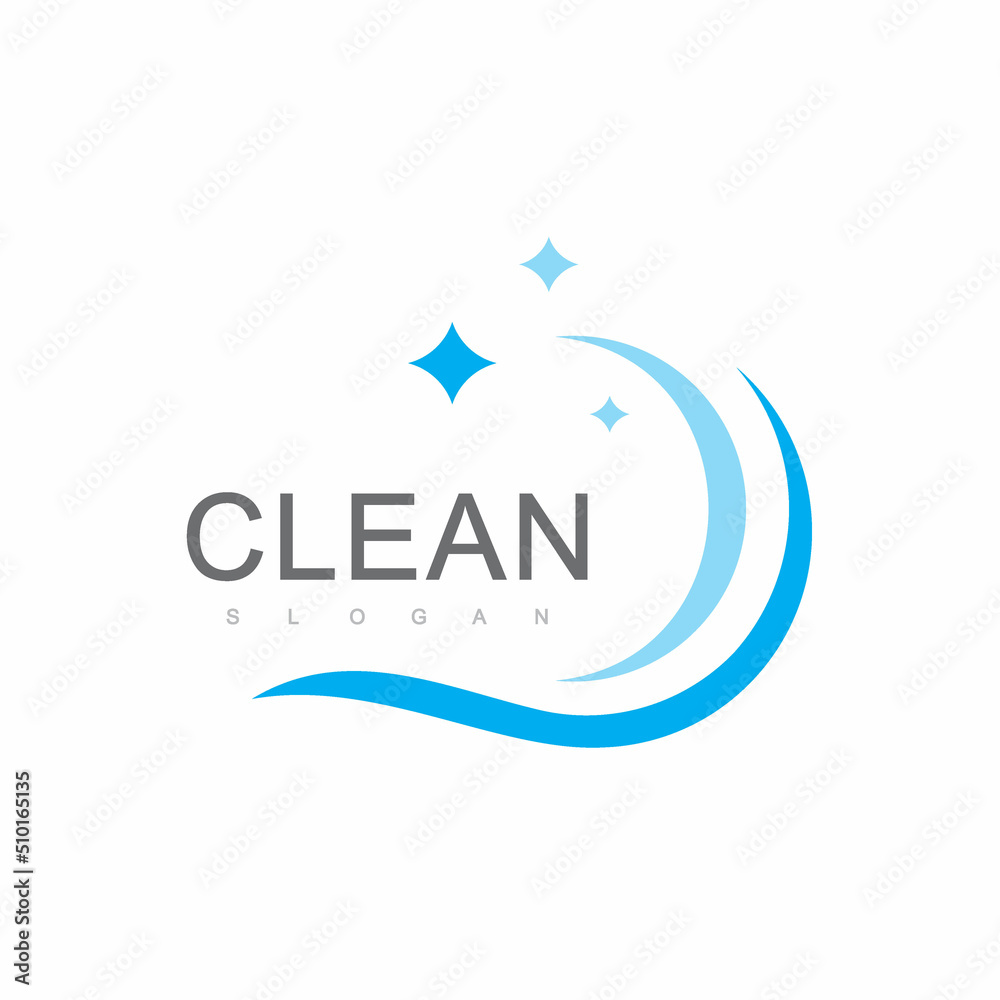 Clean Logo Design Template Stock Vector | Adobe Stock