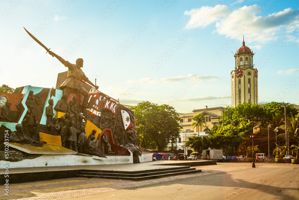 Manila, Philippines - April 6, 2020: Bonifacio and the Katipunan ...