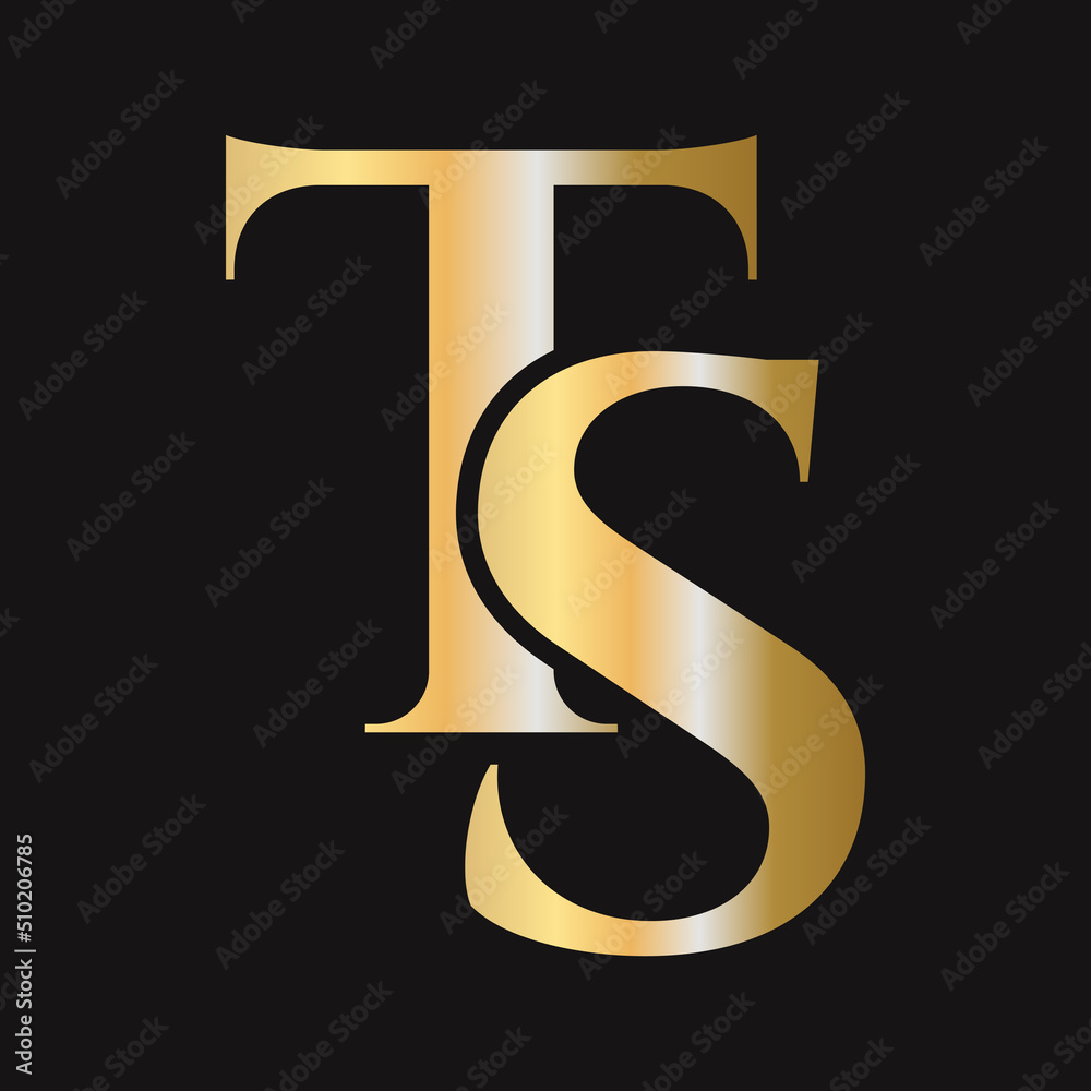 Initial letter ST, TS logo design vector template. Monogram ST logotype ... Initial letter ST, TS logo design vector template. Monogram ST logotype ...