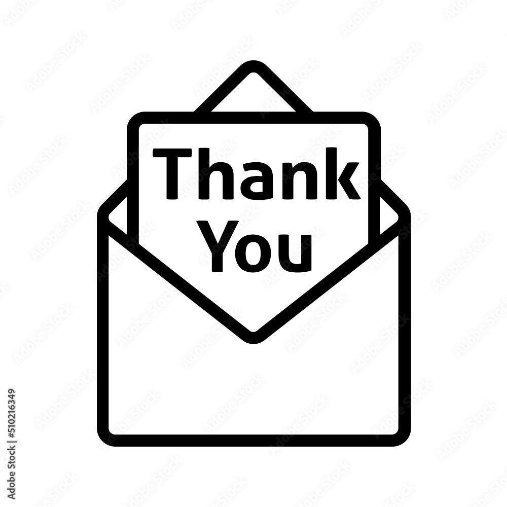 Thank you Stock Vector | Adobe Stock