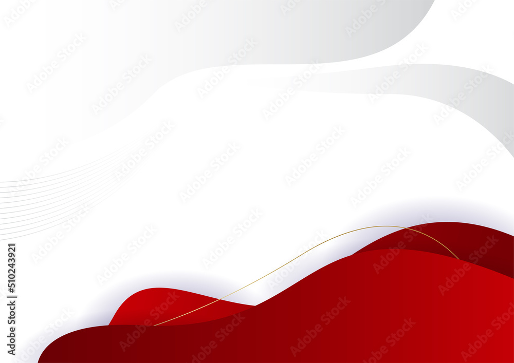 Simple abstract red and white background for business presentation ...