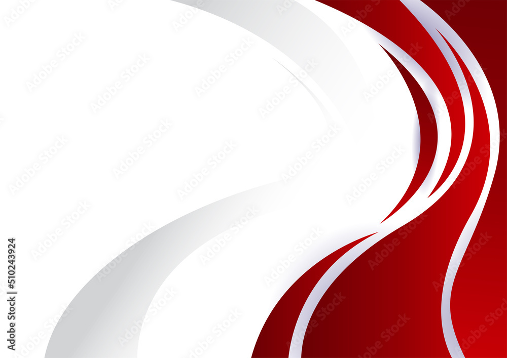 Simple abstract red and white background for business presentation ...