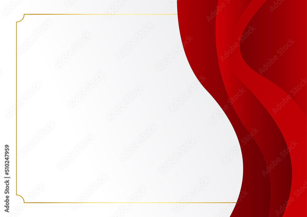 Simple abstract red and white background for business presentation ...