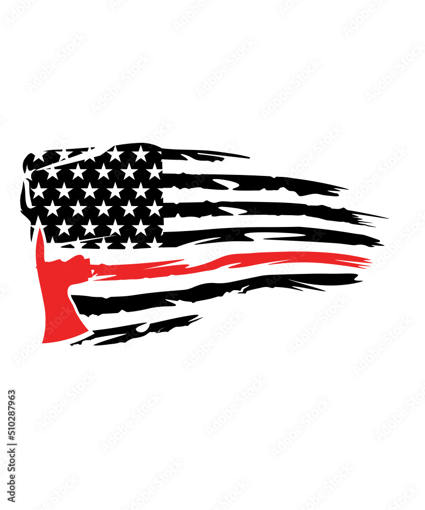 firefighter svg, firefighter flag svg, fireman svg, fire department svg ...
