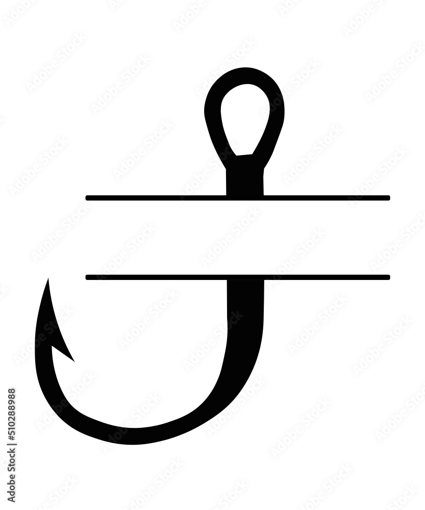 fishing hunting monogram svg, deer monogram svg, hunting fishing svg ...