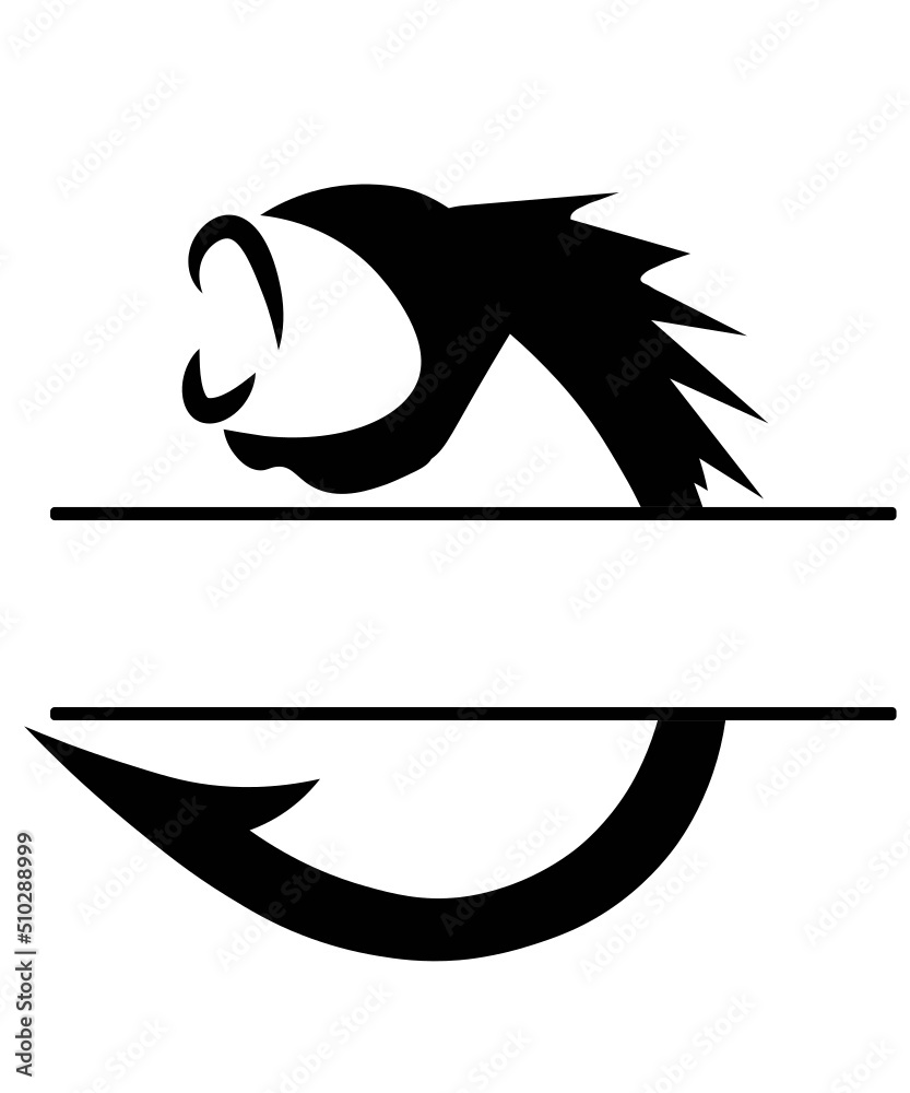 fishing hunting monogram svg, deer monogram svg, hunting fishing svg ...