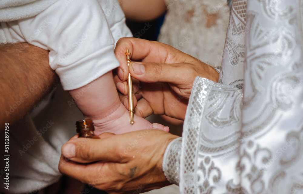children's feet in the church Stock Photo | Adobe Stock