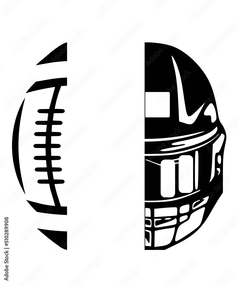 football player svg, Football name svg, football svg, football team svg ...