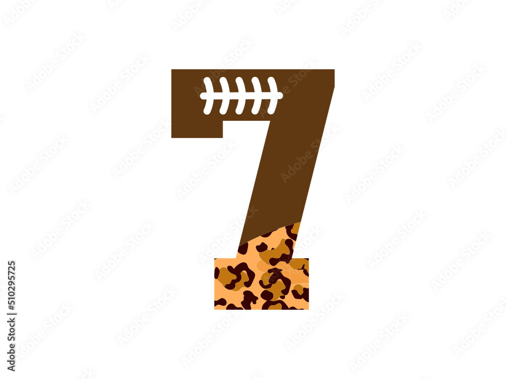 Football Font SVG png, half leopard football font letters alphabet and ...