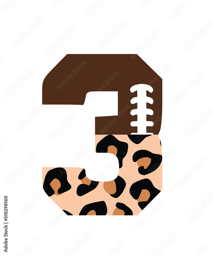 Football Font SVG png, half leopard football font letters alphabet and ...