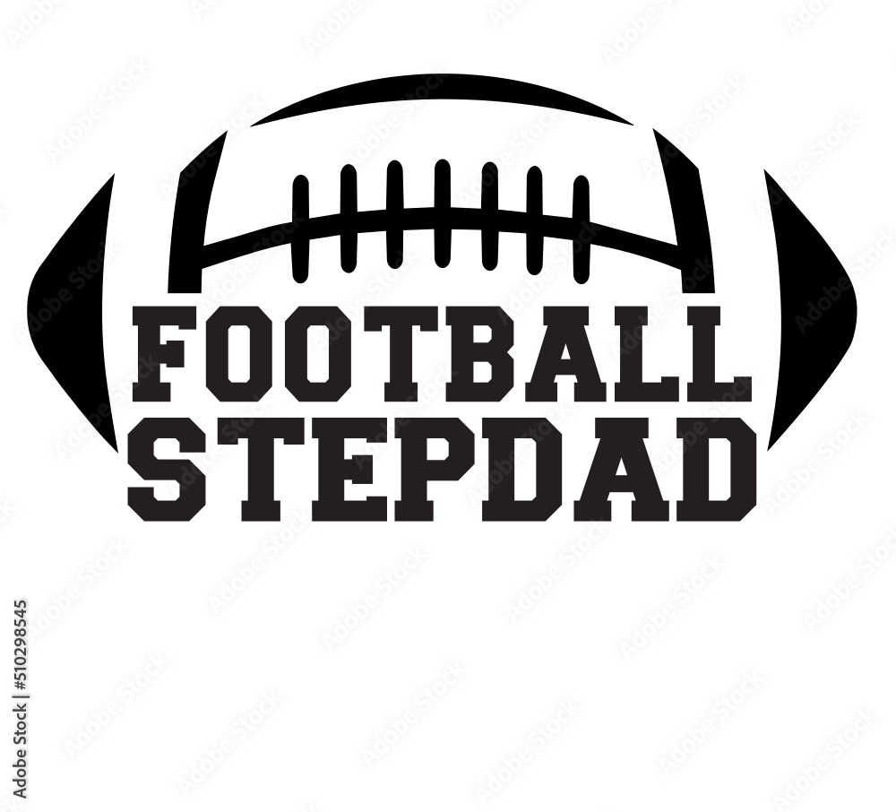 Football stepDad svg png, football bonus dad svg png, Football png SVG ...