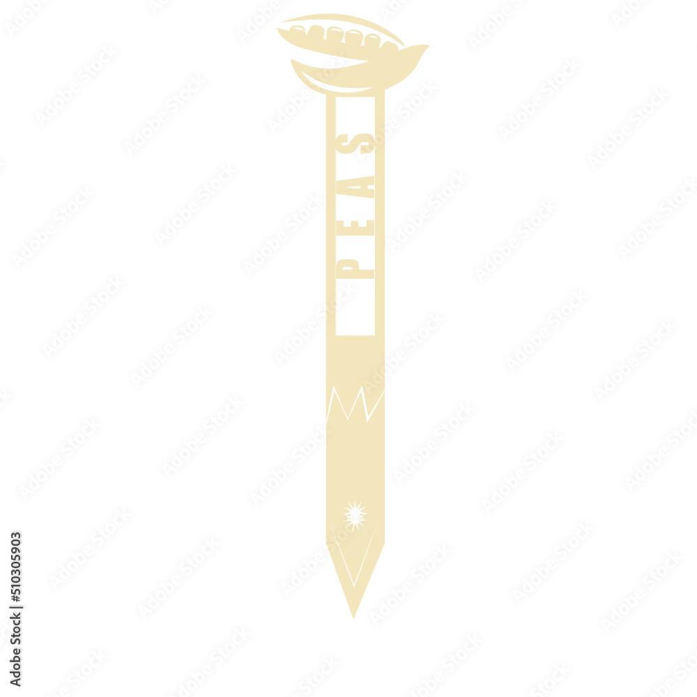 Garden stakes svg, garden markers svg, plant markers, laser cutting ...