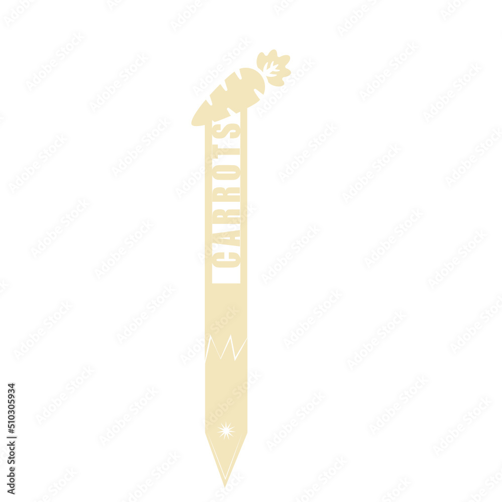Garden stakes svg, garden markers svg, plant markers, laser cutting ...