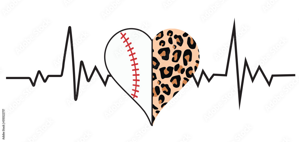 Vektorová grafika „football baseball softball basketball soccer leopard ...