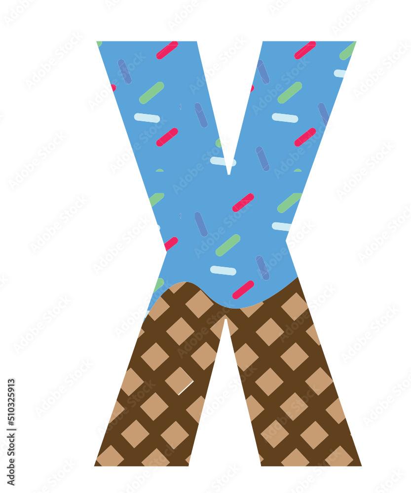 ice cream alphabet svg, summer alphabet letters font ice cream svg, Ice ...