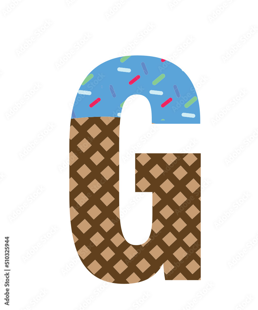 ice cream alphabet svg, summer alphabet letters font ice cream svg, Ice ...