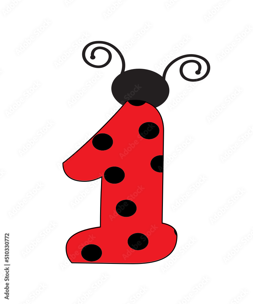 lady bug font letters aphabet svg png, birthday girl boy svg, Ladybug ...