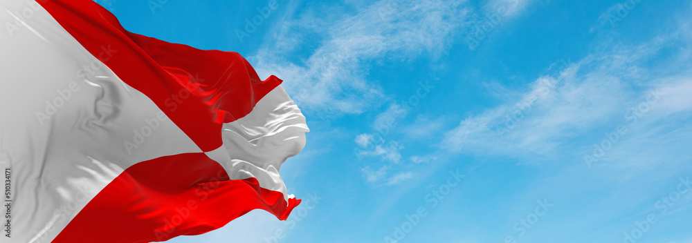 official flag of Army Rank Chief of the General Command, Denmark at ...
