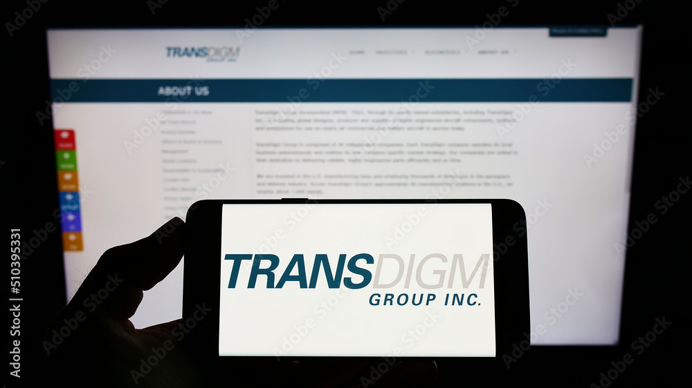 Stuttgart, Germany - 03-01-2022: Person holding cellphone with logo of ...