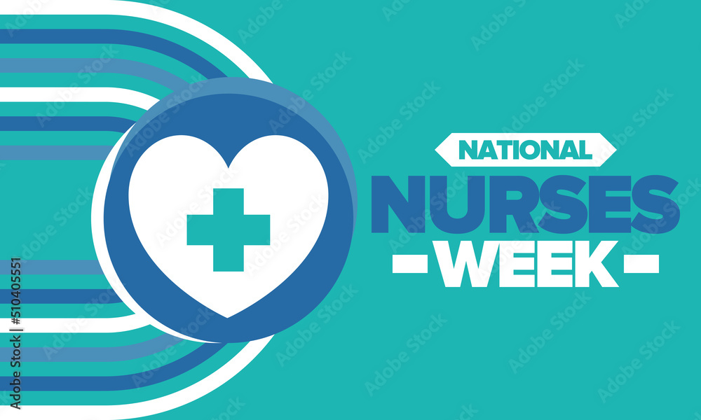 National Nurses Week. Medical and health care concept. Fighters against ...