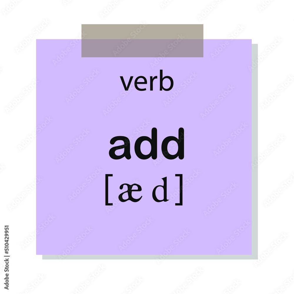 Learning a new language. English language. Flash cards for memorizing ...