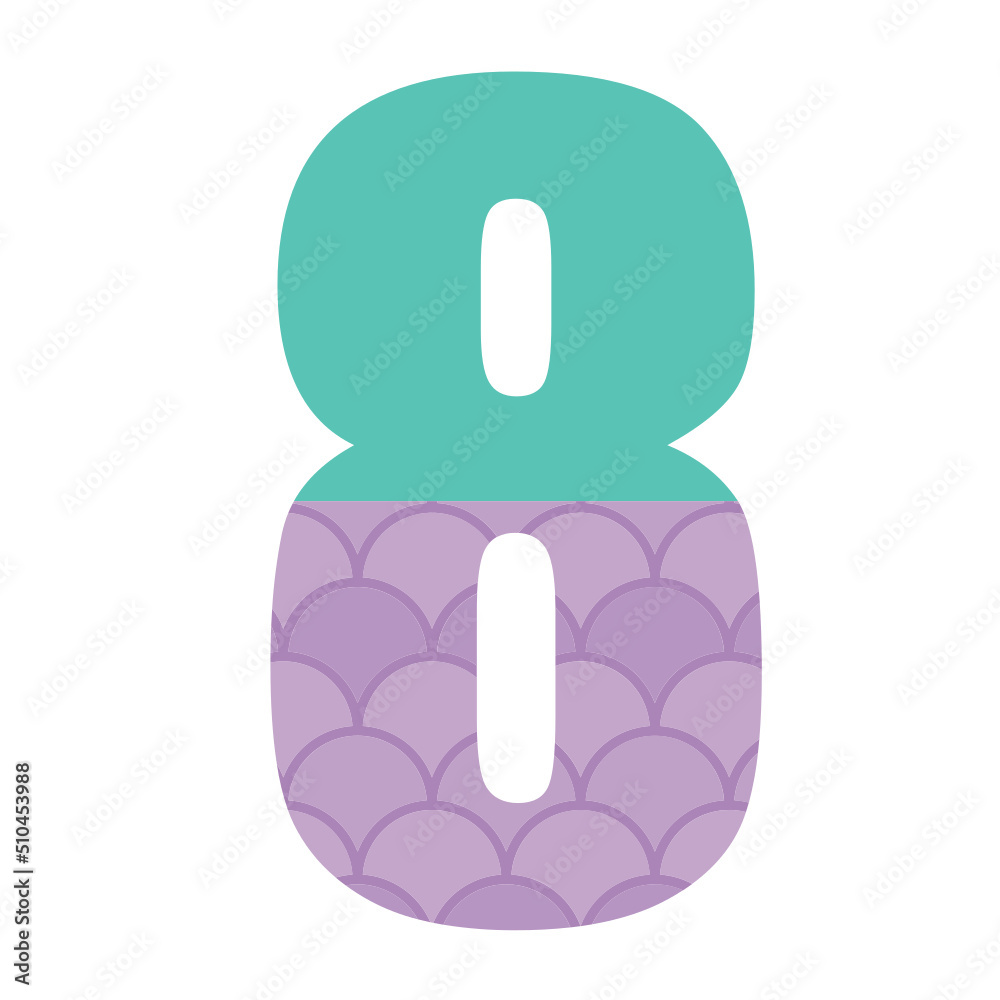 number svg, Mermaid number svg, Mermaid SVG, Mermaid Birthday SVG ...