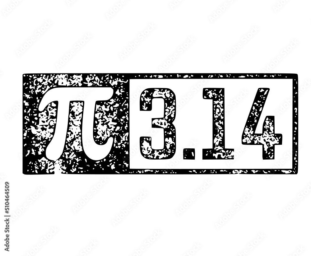 Vecteur Stock pi day svg png, Pi SVG, Pi Day SVG, 3.14159 SVG, happy pi ...