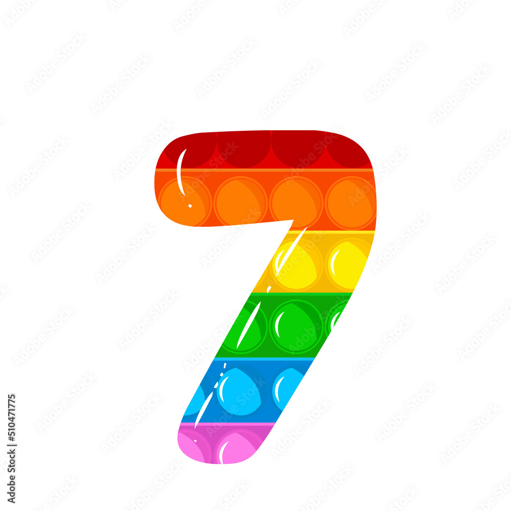 alphabet letters and numbers pop it png, Pop It Digital Clipart, Pop It ...