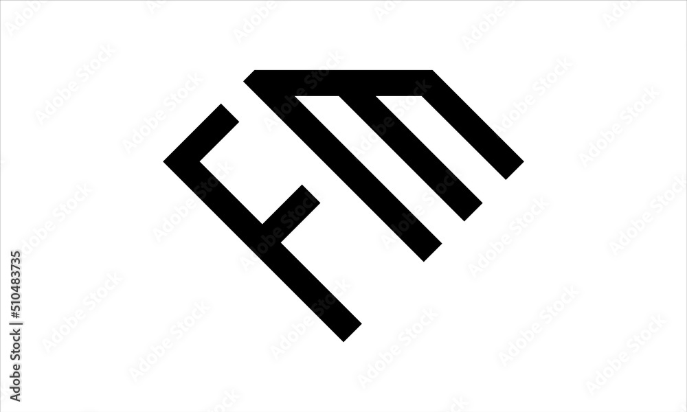 FM logo for your business Stock Vector | Adobe Stock