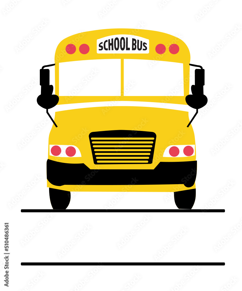 school bus svg, school svg, back to school svg, monogram svg, school ...