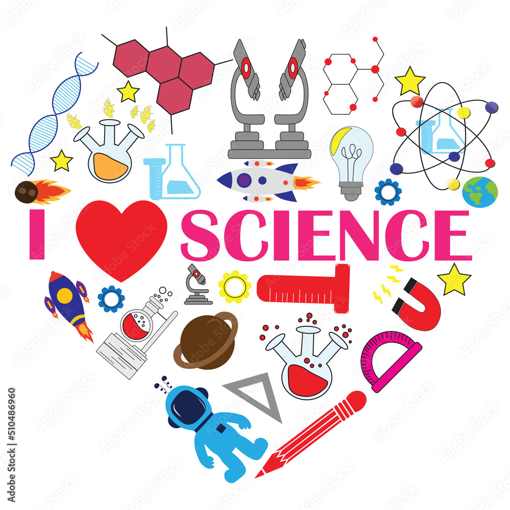 i love science png, science png, Science png, scientist png, teacher ...