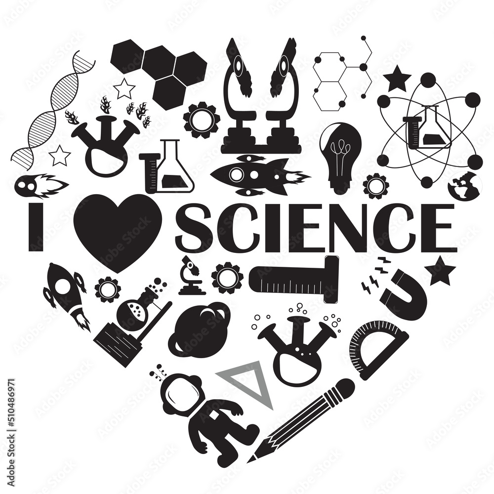 i love science png, science png, Science png, scientist png, teacher ...