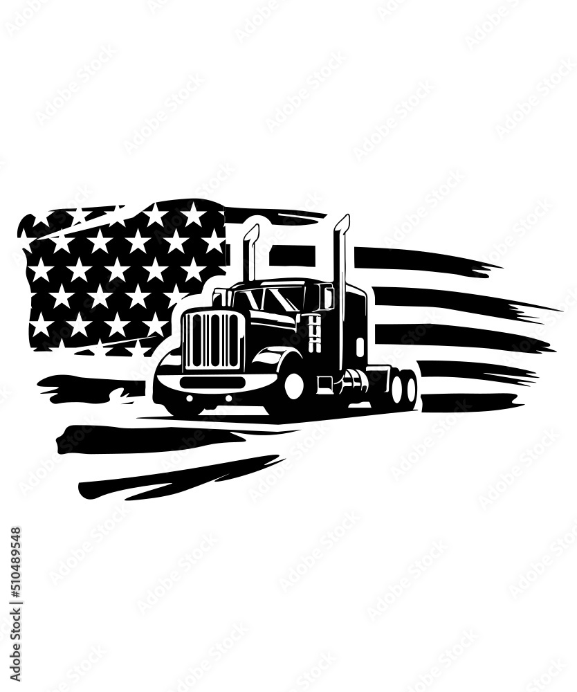 Vektorová grafika „semi truck svg, truck svg, truck driver svg, truck ... Vektorová grafika „semi truck svg, truck svg, truck driver svg, truck ...