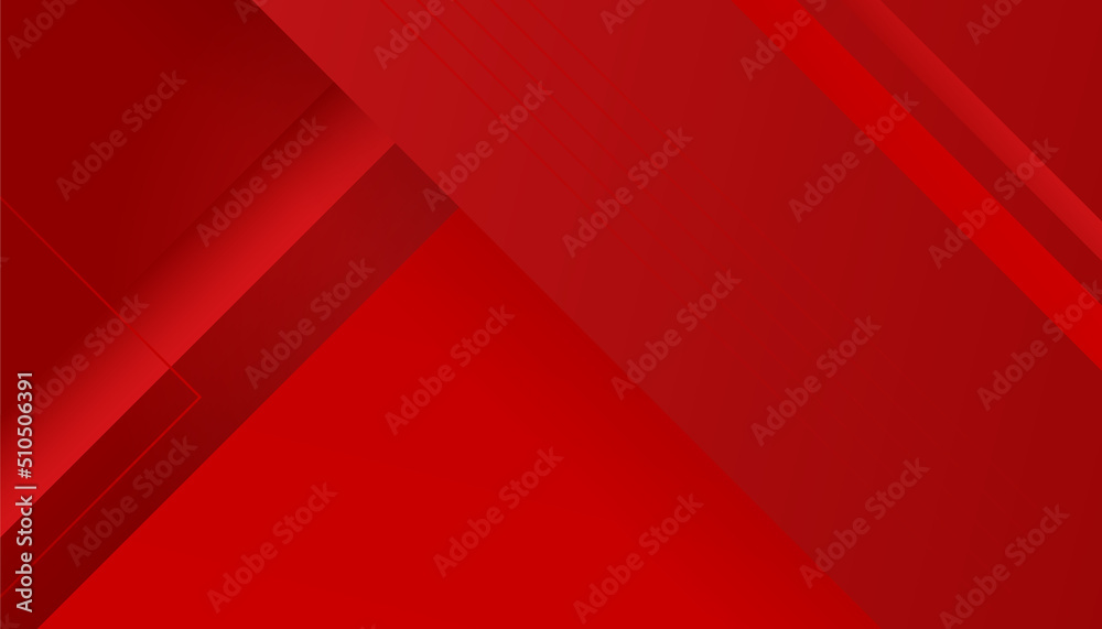 Modern red abstract background with overlap layers and abstract graphic ...