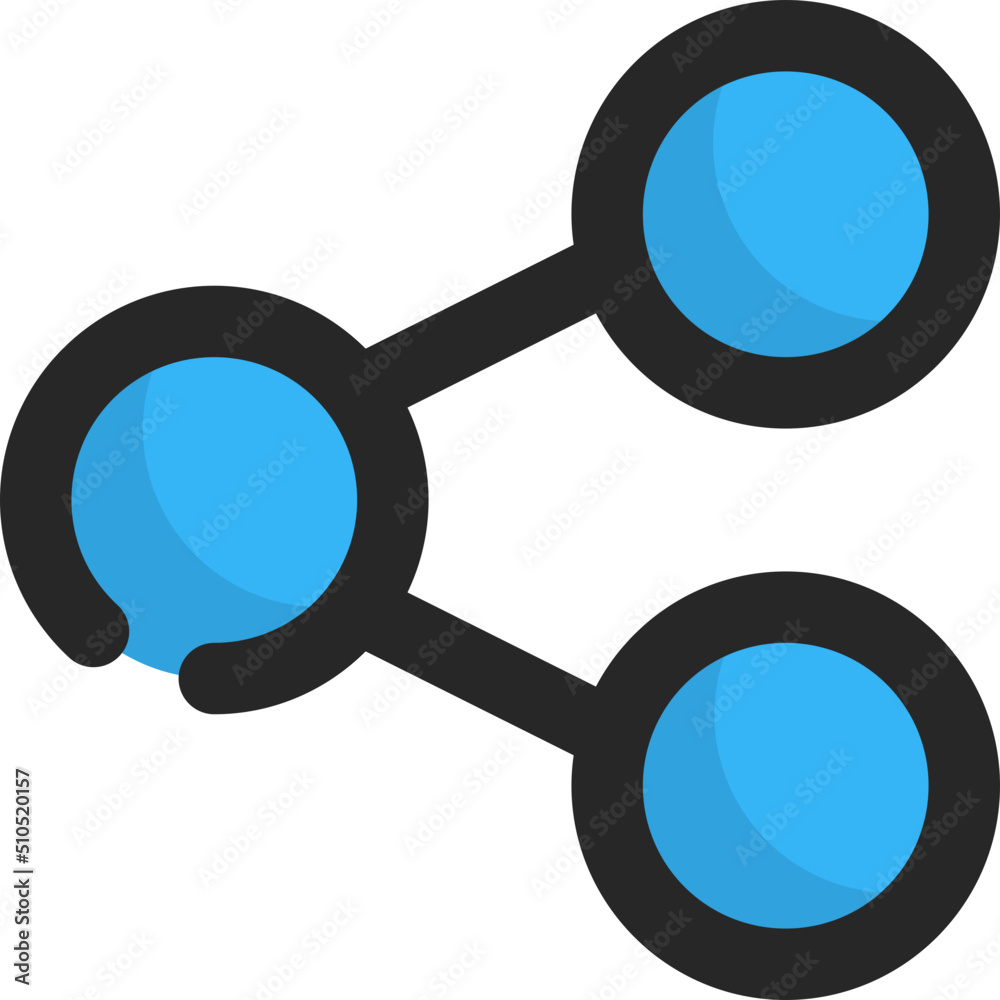Share Icon Stock Vector | Adobe Stock