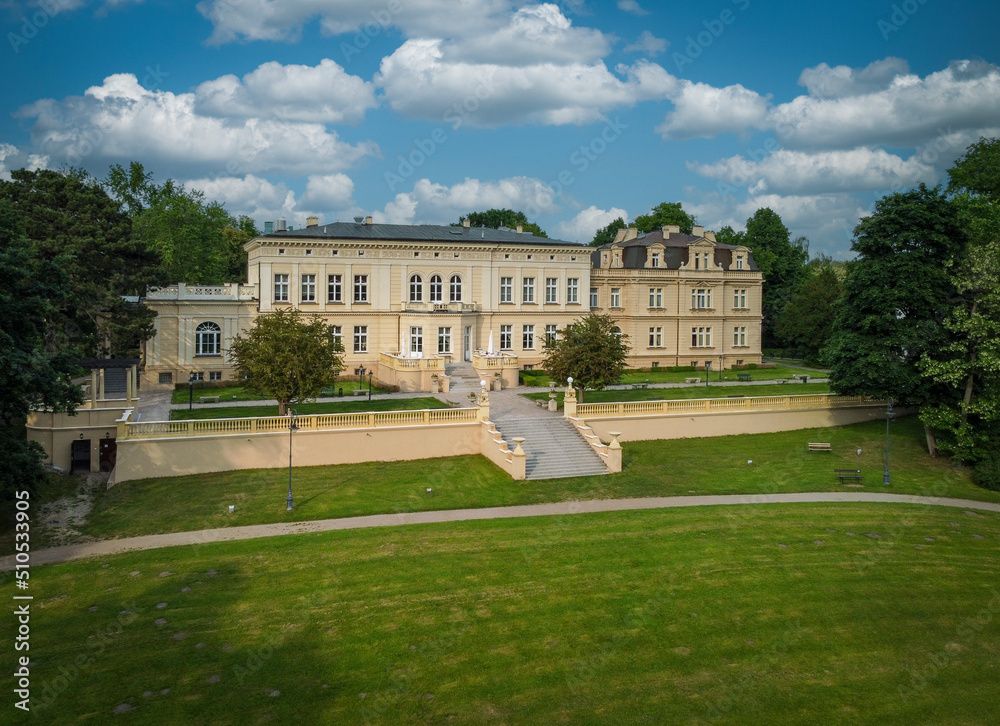 Palace and Park Complex in Ostromecko, Poland. Stock Photo | Adobe Stock