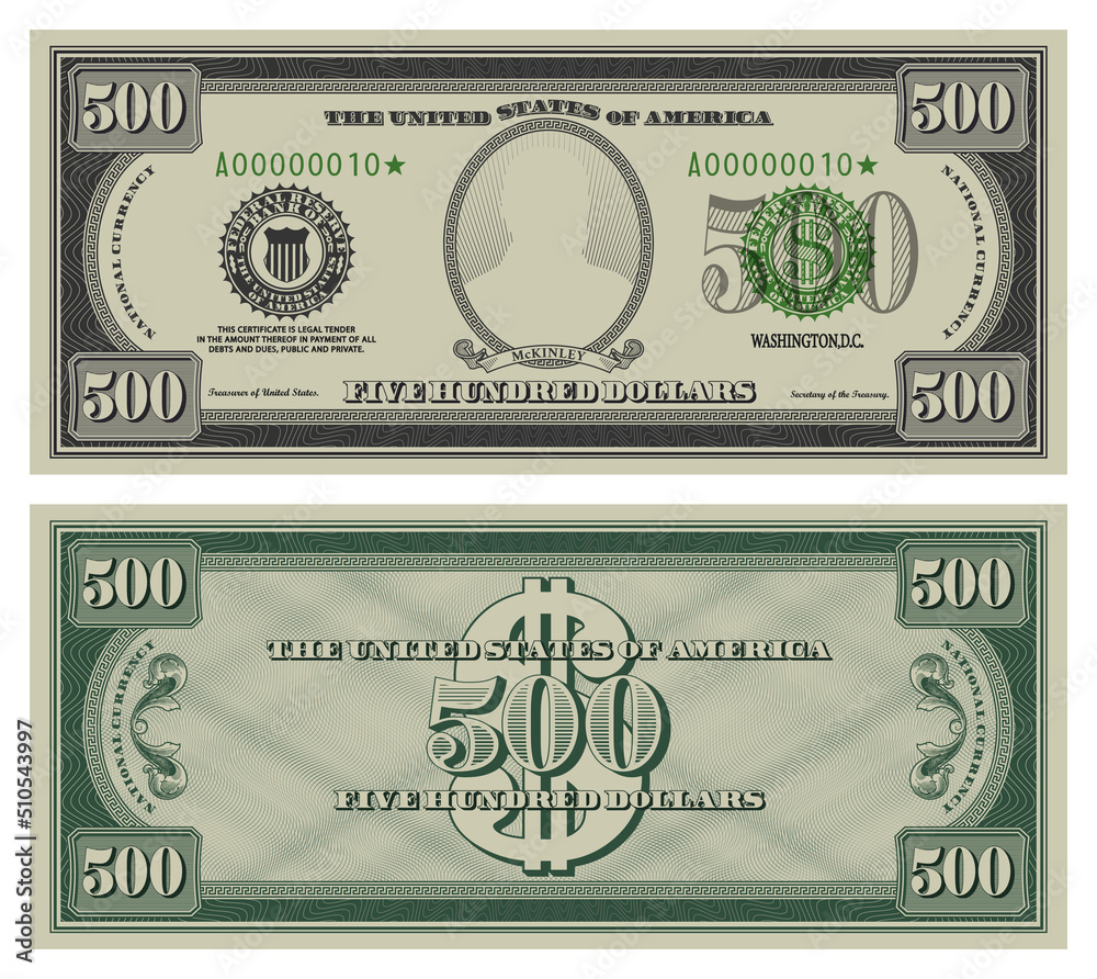 p-ster-five-hundred-dollars-banknote-cuadro-para-pared-posters-es