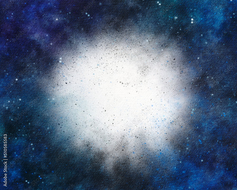 Cosmic background for your design. Night sky card with empty space ...