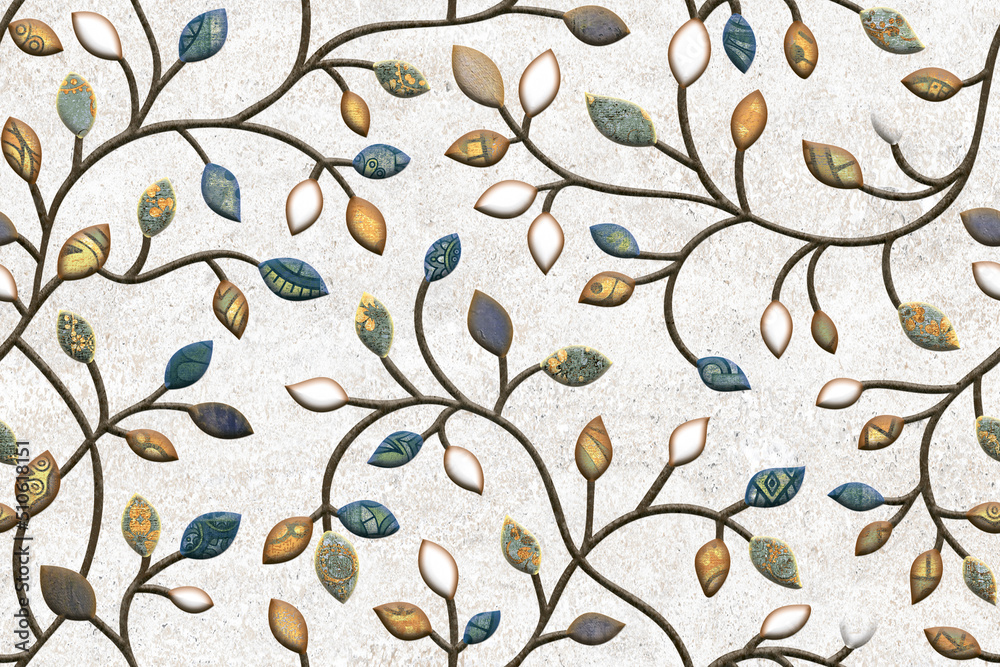 Multicolor Digital Wall Tile Decor For interior Home or Ceramic wall ...