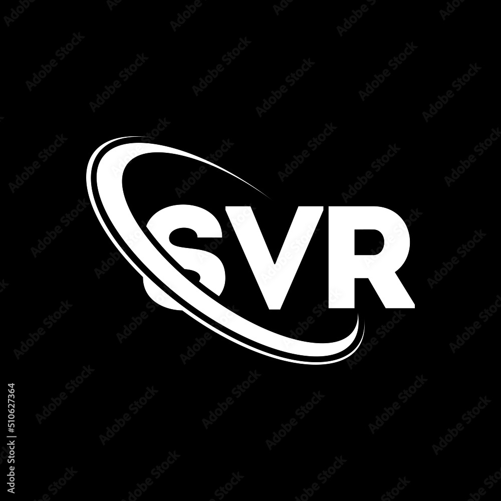 SVR logo. SVR letter. SVR letter logo design. Initials SVR logo linked ...