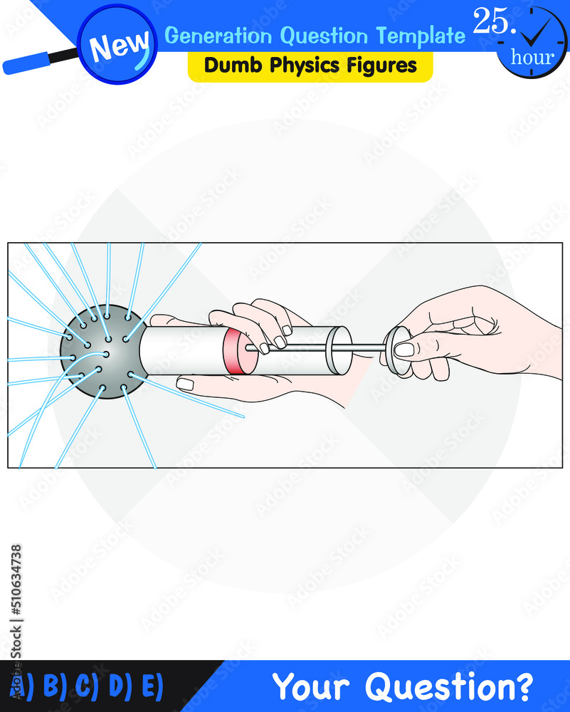 Physics, pressure and lifting force, pressure of stagnant waters ...