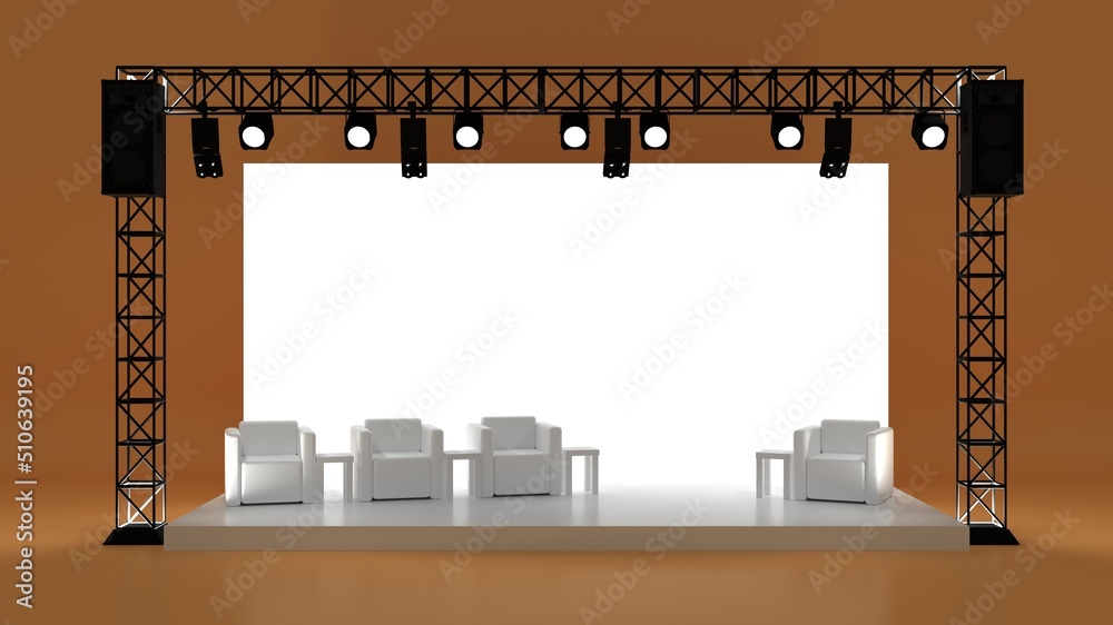 Conference Stage Designs. Meeting event scene, party scene design ...