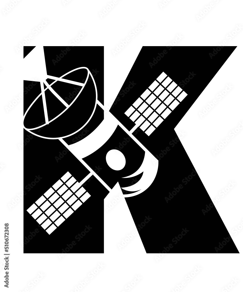 space alphabet svg, alphabet svg, space letters svg png, Kids Space ...