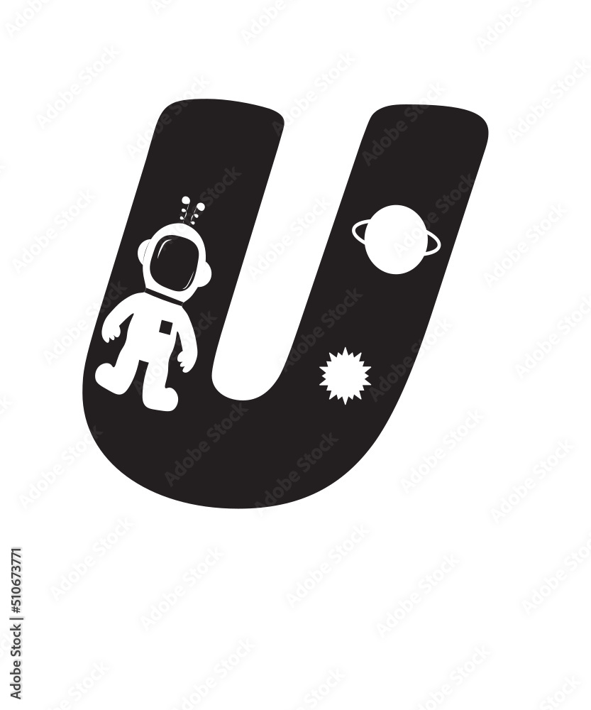 space alphabet svg, alphabet, space letters fonts svg png, Kids Space ...