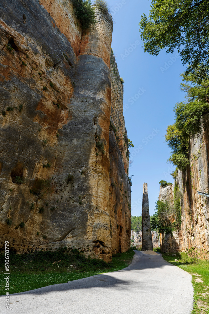Sahyun Castle, also known as the Castle of Saladin, medieval castle in ...