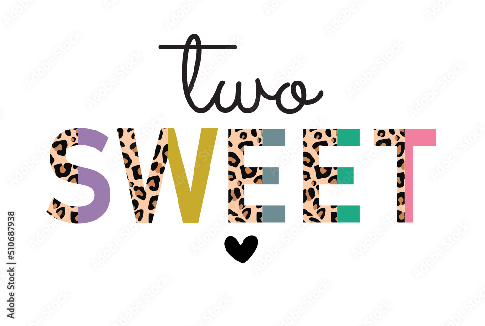 Two Sweet SVG, 2nd Birthday Svg, Two Year Old Svg, Birthday Girl Svg ...