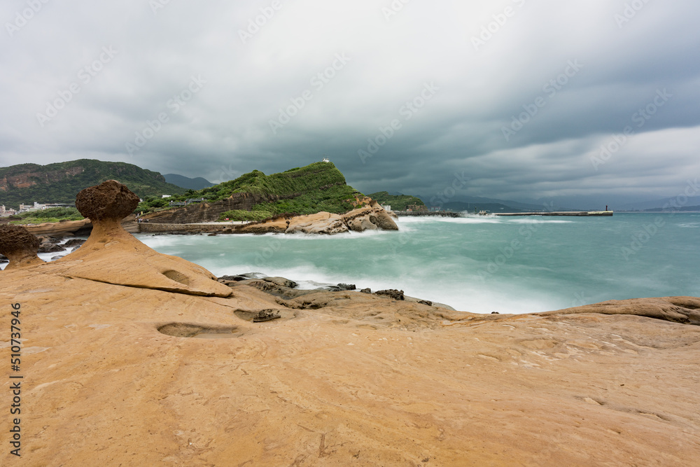 Poster Marine erosion and weathering landform of Yeliu Geopark, Taiwan ...