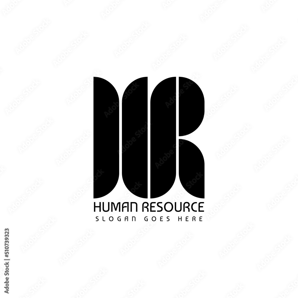 human resource logo design inspiration. vector illustration Stock ...