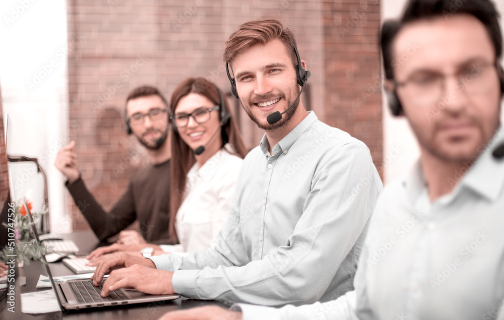 technical support specialists in the workplace Stock Photo | Adobe Stock